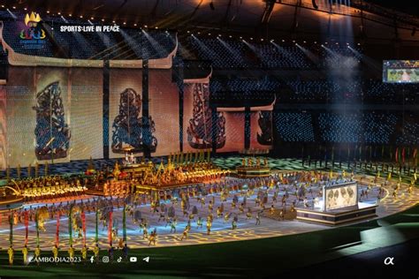 កម្ពុជាអ្នកធ្វើបានល្អពេកហើយ ទស្សនីយភាពបើកកីឡាស៊ីហ្គេម២០២៣ បង្ហាញអ្វីដែលជារបស់ខ្មែរ Khmerload