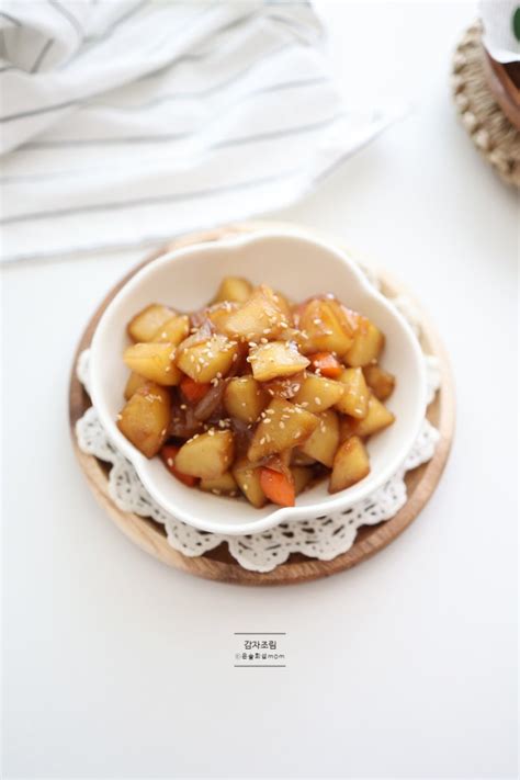 백종원 감자조림 양념 만들기 백종원 감자간장조림 아이들 반찬 네이버 블로그