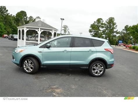 Frosted Glass Metallic 2013 Ford Escape SEL 2 0L EcoBoost 4WD Exterior