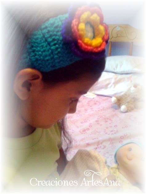Creaciones ArtesAna VINCHA EN CROCHET