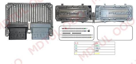 J2534 Адаптер ECU China Delphi Petrol
