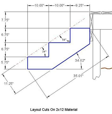 Stair Stringer Calculator Easy Diy Steps