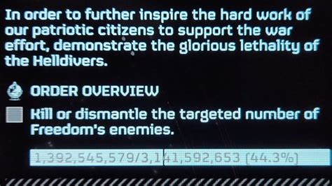 Why Do We Have To Kill Pi Number Of Libertys Enemies Rhelldivers