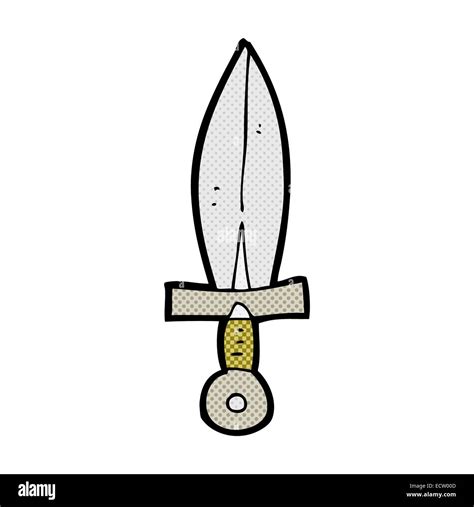 Cartoon Old Dagger Cut Out Stock Images And Pictures Alamy