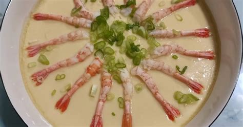 甜蝦蒸蛋 食譜與作法 By Yi Ru Tseng Cookpad