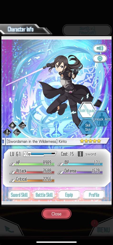 Kiritos True Unique Skill Sao Official Memory Defrag Amino