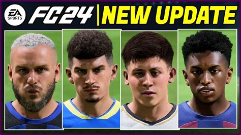 Ea Sports Fc 24 News All 110 New Real Faces In Title Update 6 Youtube