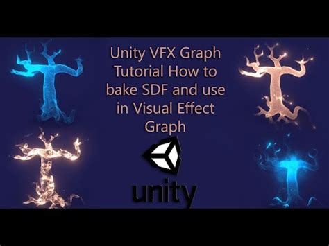 Unity VFX Graph Tutorial How To Bake SDF And Use In Visual Effect Graph
