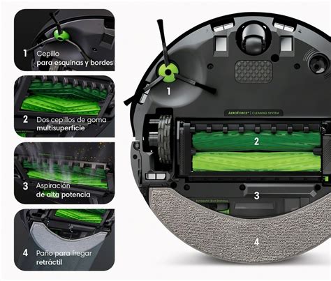 Ripley Aspiradora Irobot Roomba Combo J7 Plus