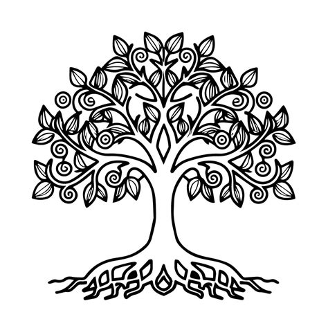 Coloriage Arbre De Vie à Imprimer Sur Coloriageenfantcom