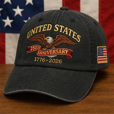 250th Us Anniversary Cap Etsy