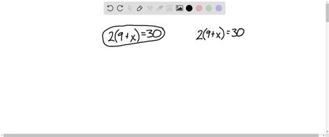 Solved A Write An Equation That Represents The Given Statement B Solve The Problem Twice The