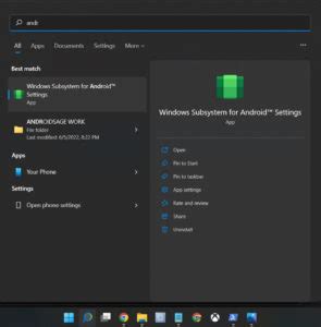 Latest WSA For Windows Greatly Improves Android Apps Load And Run Speeds Download Build
