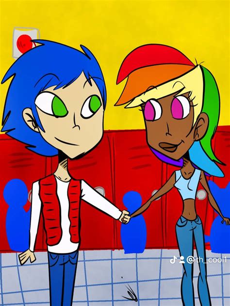 Sonic X Rainbow Dash By Thcool1 On Deviantart
