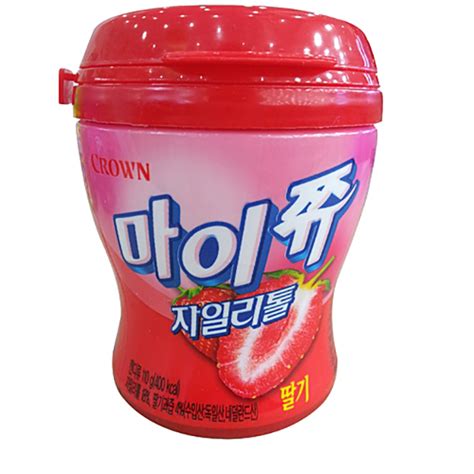 크라운 마이쮸자일딸기110g 용기 배민 장보기∙쇼핑