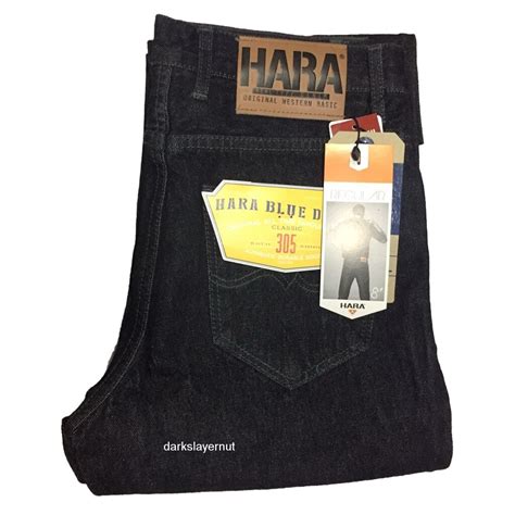Hara ยีนส์ฮาร่า สีฟอกซีด ขากระบอกรุ่นใหม่ล่าสุด สินค้าพร้อมส่ง