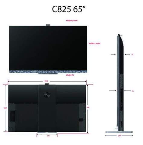 Tcl C825 65 Qled 4k With Okyo Sound Tv And Home Appliances Tv
