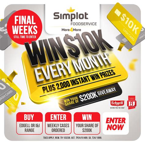 Our Biggest Food Service Giveaway More 4 More Is In Its Final Weeks With Hundreds Of Instant