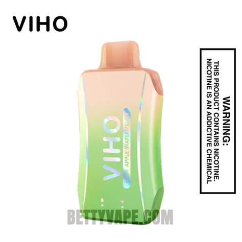 Sour Apple Watermelon Viho Turbo Vape 10000 Vape Betty Vape