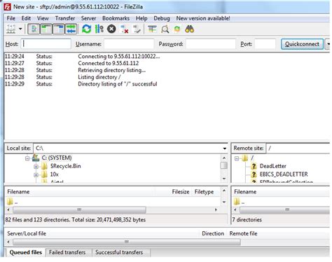 Communication Via Sshsftp Protocol Using Key Based Authentication In
