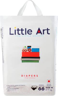Little Art M 6-9кг (66шт) Подгузники детские купить в Минске, Гомеле ...