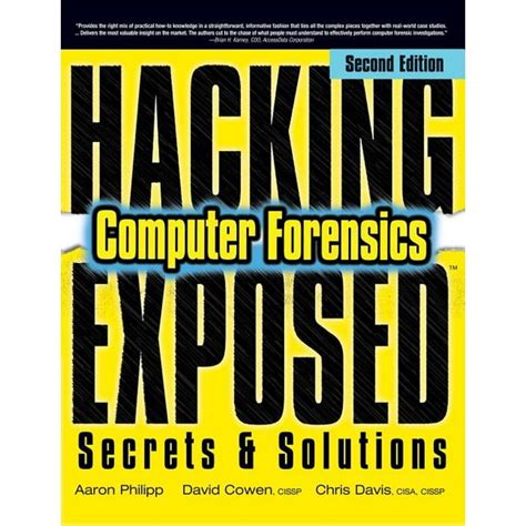 Hacking Exposed Computer Forensics Hardcover