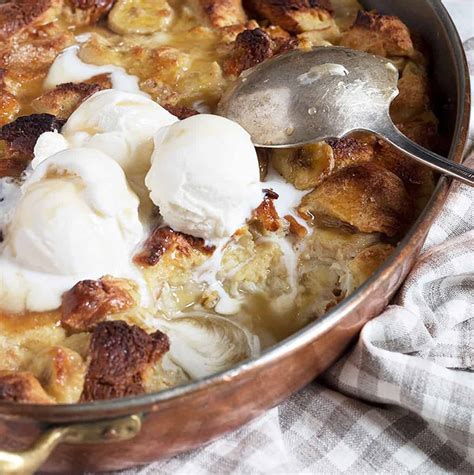 Bananas Foster Bread Pudding Seasons And Suppers