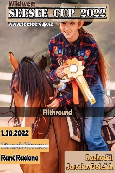 Přihláška Pro Páté Kolo Na Ranči Radana 1102022 Je Online Seesee Cup