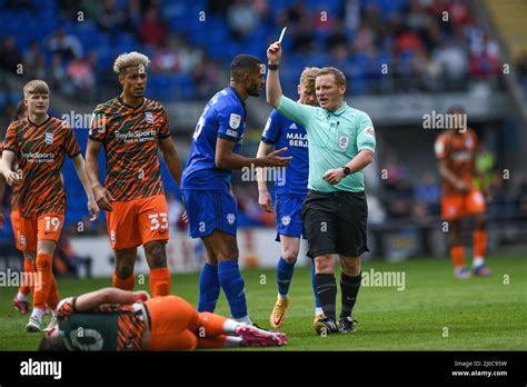 John Busby Referee Gives Curtis Nelson 16 Of Cardiff City A Yellow
