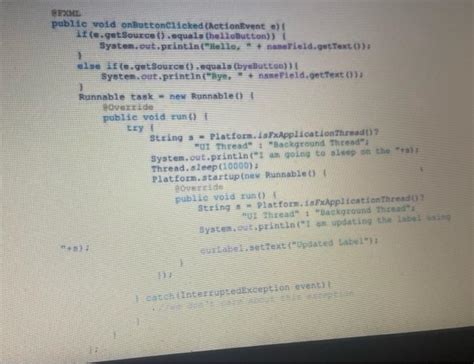 Solved Debug The Javafx Code Please Assume All Other Lines