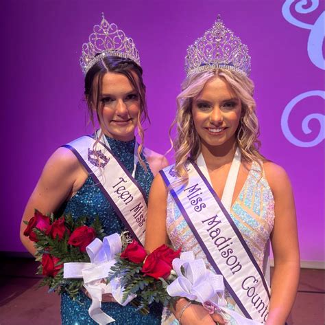 Miss Madison County Pageant Miss Madison County Sarah Kauffman And