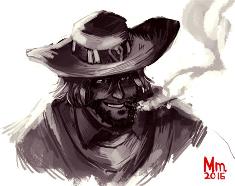 Overwatch Jesse Mccree By Monkanponk Hanzo Shimada Overwatch Tracer