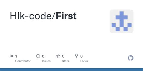 GitHub Hlk Code First