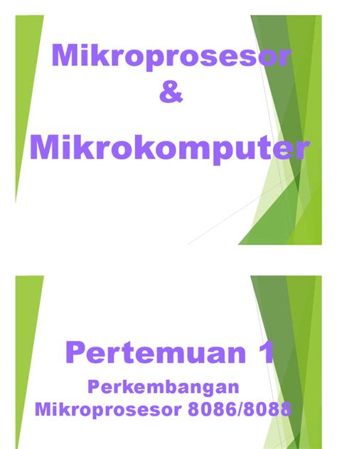 Materi Mikroprosessor Pdf