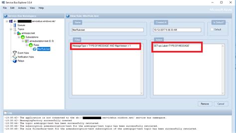 Azureservicebus Azure Service Bus Filter Not Applied When Defined In