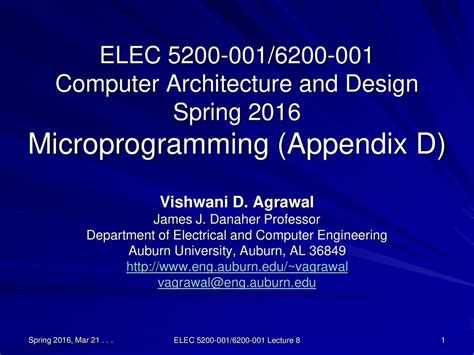 vishwani d agrawal james j danaher professor ppt download