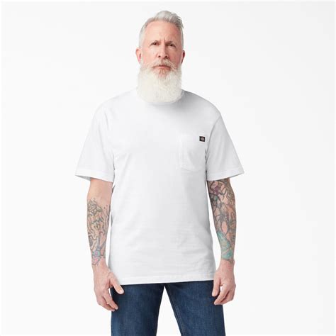 Two Pack T Shirts White Mens Shirts Dickies