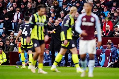 Aston Villa Vs Man City Live Premier League Result
