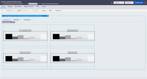 Alternative Of Tabbed Group Layout On Pega 8 Support Center