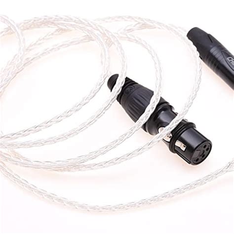 Gagacocc 8 Cores Braid Pcocc Silver Plated Cable 14 635mm Male To 4