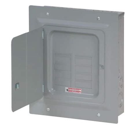 Square D Homeline 100 Amp 6 Space 12 Circuit Outdoor Main Lug