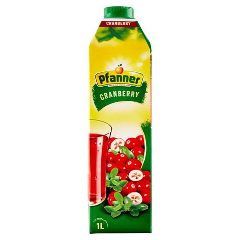 PFANNER CRANBERRY LT 1 PFANNER LT 1 L Ecommerce Secondo Iper Tosano