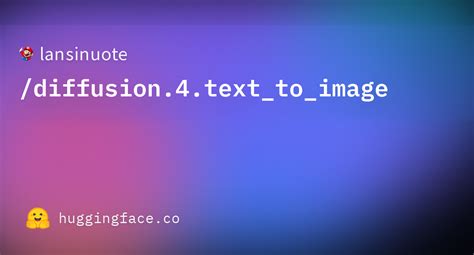 Lansinuote Diffusion Text To Image At Main