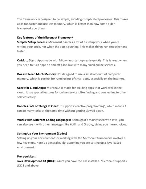 Ppt Micronaut Framework Guide Framework Basics And Fundamentals