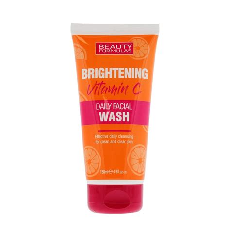 Beauty Formulas Brightening Vitamin C Daily Facial Wash My Beauty