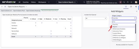 Create Report With Interactive Filters In Servicenow