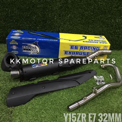 ESPADA RACING EXHAUST PIPE YAMAHA Y15ZR Y15 E7 28MM 32MM EKZOS PIPE