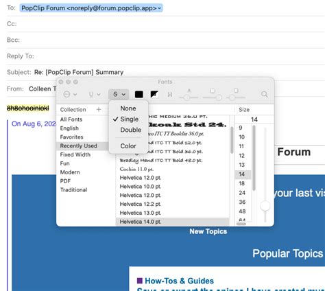 how to get a strikethrough extension in popclip how tos and guides