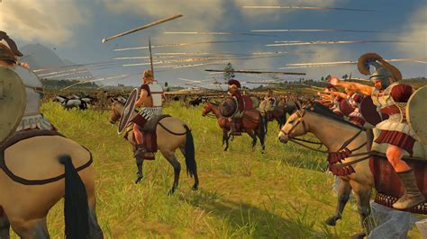 Mounted Skirmisher Perfect Steppe Ambush Fired Javelines Total War
