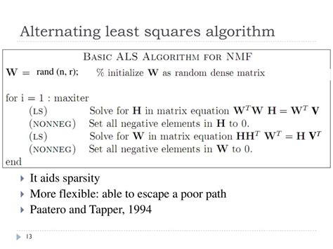 Ppt Non Negative Matrix Factorization Powerpoint Presentation Free